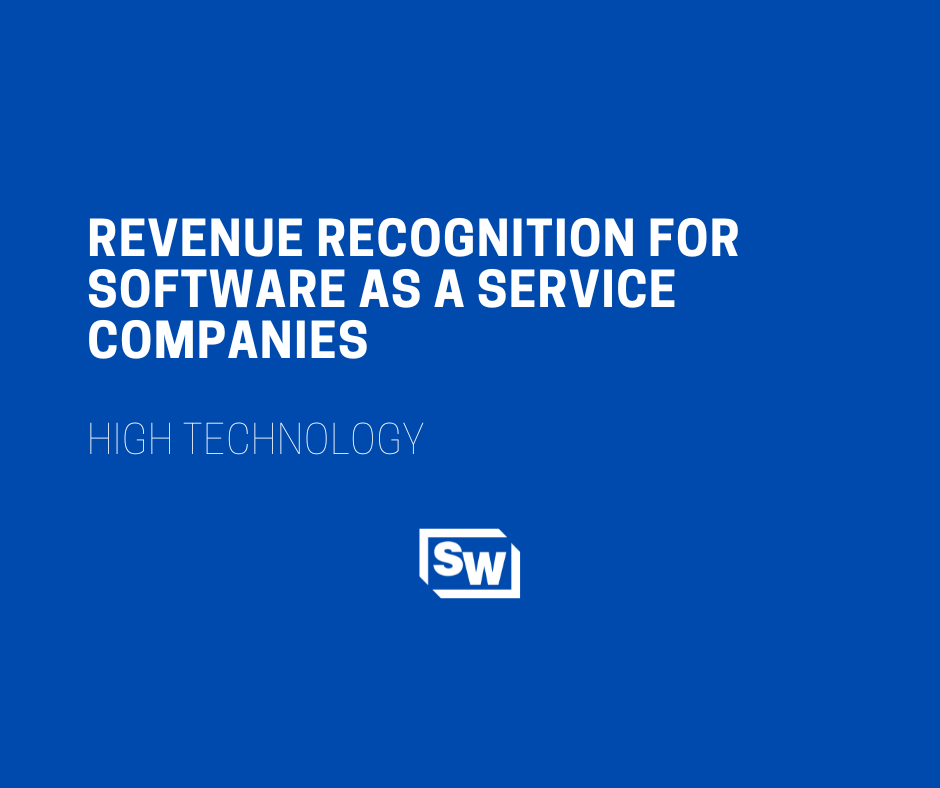 Revenue Recognition for Software as a Service Companies | Sciarabba ...